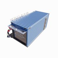China Galvanized Steel Square Tubes Container Houses 20ft Portable Kiosk Modified Prefab Modular Coffee Shop Shipping Container Bar for sale