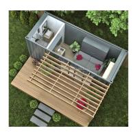 China Customizable Design Modern EU 20ft Wooden Prefabricated House Garden Tiny Independent Apartment for sale