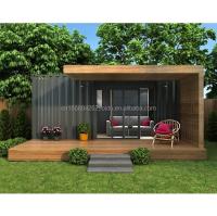 China Customizable Design Modern EU 20ft Wooden Prefabricated House Garden Tiny Independent Apartment for sale