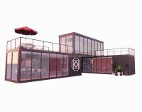 China Mobile Luxury Living Homes Container Tiny House Modern Portable Garden House for Customized Color 20ft or 40ft for sale