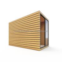 China EU 10ft Modern Wooden Prefabricated Mini Bed Cabin for Supermarket or Office Wall 50/75/100mm Wave Sandwich Panel for sale