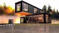 China Customizable 2/3 Bedrooms Luxury Portable Garden House with Toilet and Wall 50/75/100mm Wave Sandwich Panel for sale