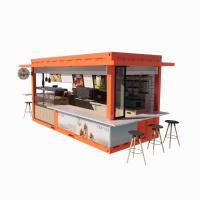China Modular Prefabricated Shipping Container Bar 2023 Top Design Wall 50/75/100mm Wave Sandwich Panel Bathroom for sale