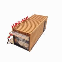 China Popular Folding Cafe Container Restaurant with Steel Frame and Galvanized Main Structure for sale