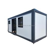 China Portable Steel Container House Prefabricated Mobile Warehouse for Construction Site Featuring Aluminum Alloy Windows for sale