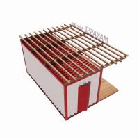 China Modern Design Container Houses 20ft Container Prefabricated Shops Stores in Shipping Container for sale