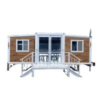 China Alluminum Alloy Window 20Ft Expandable Prefab Villa Hurricane-Proof Portable Mobile Luxury Apartment for Luxurious Living for sale