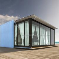 China Alluminum Alloy Window Portable Home for Apartments Ready-Made 40Ft Expandable Prefab Steel Structure for sale