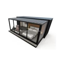China Portable Foldable Modern Office Container Accommodation Cabin Prefab 20ft Container House with Aluminum Alloy Windows for sale
