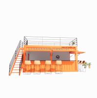 China Affordable 20ft or 40ft Shipping Container Prefabricated Shops Stores with Aluminum Alloy Windows for sale