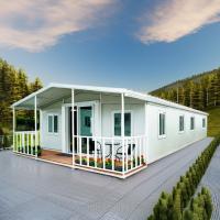 China Modern 40Ft 20Ft Prefab Granny Flat Quick Build 1 2 3 Bedroom Expandable Mobile Container Home Prefabricated Shipping Portable for sale