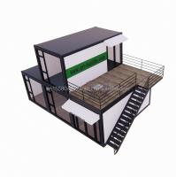 China Modern Design 40ft Luxury Prefabricated Container Homes with Aluminum Alloy Windows and Modern Living for sale