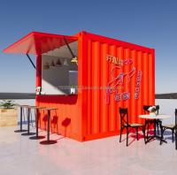 China Steel Structure Frame Welded Modern Design Style 20ft Simple and Luxurious Garden House Flat Packaging Assembled Container Mobile House for sale