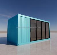 China Modern Design Hotel Container House with Prefabricated Detachable Office Accommodation for sale
