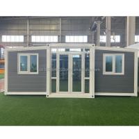 China Customized Color 40ft 20ft Prefab Container House 3 Bedroom Movable Foldable Expandable Steel Sandwich Panel Outdoors for sale