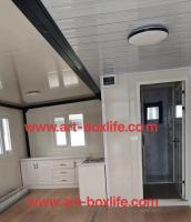 China Customized Color 40ft 20ft Prefab Container House 3 Bedroom Movable Foldable Expandable Steel Sandwich Panel Outdoors for sale