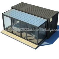 China 2 Bedroom Expandable Container House Prefab Steel Modular Tiny Home for Outdoor in Customized Color and 20ft or 40ft Size for sale