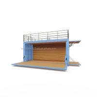 China 20ft Luxury Prefabricated Expandable Container House Ready Made Flat Pack Villa with Customized Color and Shipping Cost for sale
