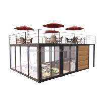 China 20ft or 40ft Modular Container Small Kitchen Garden House Customized Color Prefabricated Warehouse for Country Marke for sale