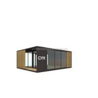China 20ft Deluxe Prefabricated Room Prefabricated Container Villa with Wall 50/75/100mm Wave Sandwich Panel for sale