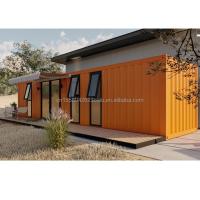 China Galvanized Steel Square Tubes Main Structure Outdoor Modern Steel Modular Expandable 20ft/40ft Portable Container House for sale