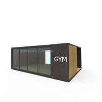 China 20ft Deluxe Prefabricated Room Prefabricated Container Villa with Wall 50/75/100mm Wave Sandwich Panel for sale
