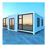 China Aluminum Alloy Windows Modern Design 40ft 20ft Movable Prefab Container House Expandable and Foldable Steel for Outdoor for sale
