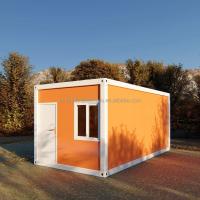 China Modern Design Style 20ft Prefabricated Shipping Container House for Hotel Accommodation Solution Provider for sale