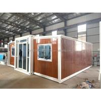 China Aluminum Alloy Windows Modern Design 40ft 20ft Movable Prefab Container House Expandable and Foldable Steel for Outdoor for sale
