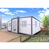 China Aluminum Alloy Windows Modern Design 40ft 20ft Movable Prefab Container House Expandable and Foldable Steel for Outdoor for sale