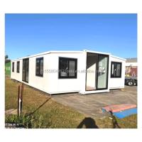 China Aluminum Alloy Windows Modern Design 40ft 20ft Movable Prefab Container House Expandable and Foldable Steel for Outdoor for sale