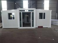 China Main structure Galvanized Steel Square Tubes Prefabricated Tiny Container House in Customized Color for Outdoor Living for sale