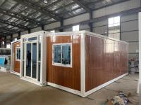 China Main structure Galvanized Steel Square Tubes Prefabricated Tiny Container House in Customized Color for Outdoor Living for sale