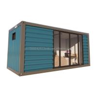 China Detachable Container House 20 Feet Prefabricated Small Flat Packaging for Hotel Accommodation for sale