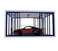 China Crystal Glass Shop Design 20ft Mobile Prefabricated House with Galvanized Steel Bending 180g and Aluminum Alloy Windows for sale