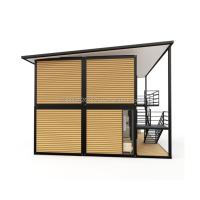 China Aluminum Alloy Windows Modified Shipping Container Prefabricated Wooden Leisure Homes for Countryyard Family Vacation for sale