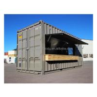 China Customized Color Pop Up Shop Container Bar Food Stop Clothing Store Fashion Shop Portable Coffee Bar Cafe Shop Modern Design for sale