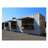 China Customized Color Pop Up Shop Container Bar Food Stop Clothing Store Fashion Shop Portable Coffee Bar Cafe Shop Modern Design for sale