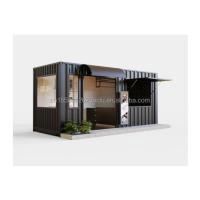 China Customized Color Pop Up Shop Container Bar Food Stop Clothing Store Fashion Shop Portable Coffee Bar Cafe Shop Modern Design for sale