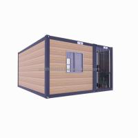 China Customized Color 20ft Wooden House with Luxurious Garden Studio Flat Package Container and Mobile Bar Materials Used for sale