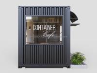 China Prefab Sandwich Panel Container Restaurant 20ft 40ft Modular House Homes for Custom Mobile Shipping Bar in Coffee Shops for sale