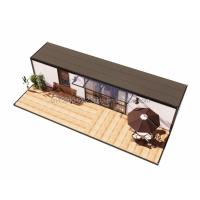 China Galvanized Steel Square Tubes Used in Modern Design Portable 20FT 40FT Container House for Outdoor for sale