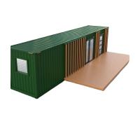 China Galvanized Steel Square Tubes Used in Modern Design Portable 20FT 40FT Container House for Outdoor for sale