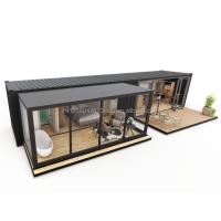 China Galvanized Steel Square Tubes Used in Modern Design Portable 20FT 40FT Container House for Outdoor for sale
