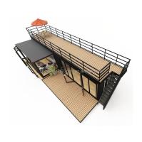 China EU CSC Certified Modern Residential Prefabricated Steel Design for Couples in a Shipping Container for sale