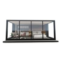 China Customized Color EU Portable 20ft Expandable Container House for Couples or Hotel and Aluminum Alloy Windows for sale