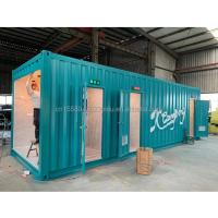 China 40ft Container Garden Public Men's and Women's Restrooms with Modern Sanitation Systems for sale
