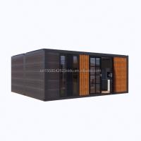 China Luxury Modern Expandable Container Two-Storey Tiny Wooden Prefab House Buildings Hotel Apartment Steel Cabin Prefabricated Home for sale
