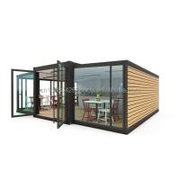 China Aluminum Alloy Windows Modern 40ft 20ft Steel Container Modules for Rapid Assembly Home Expansion Mall Coffee Shop for sale