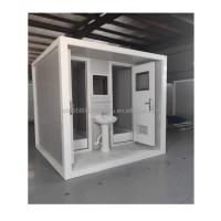 China Shipping Prefabricated Container for Toilet Ready Made Prefab Projects Container Coffee Shop for sale